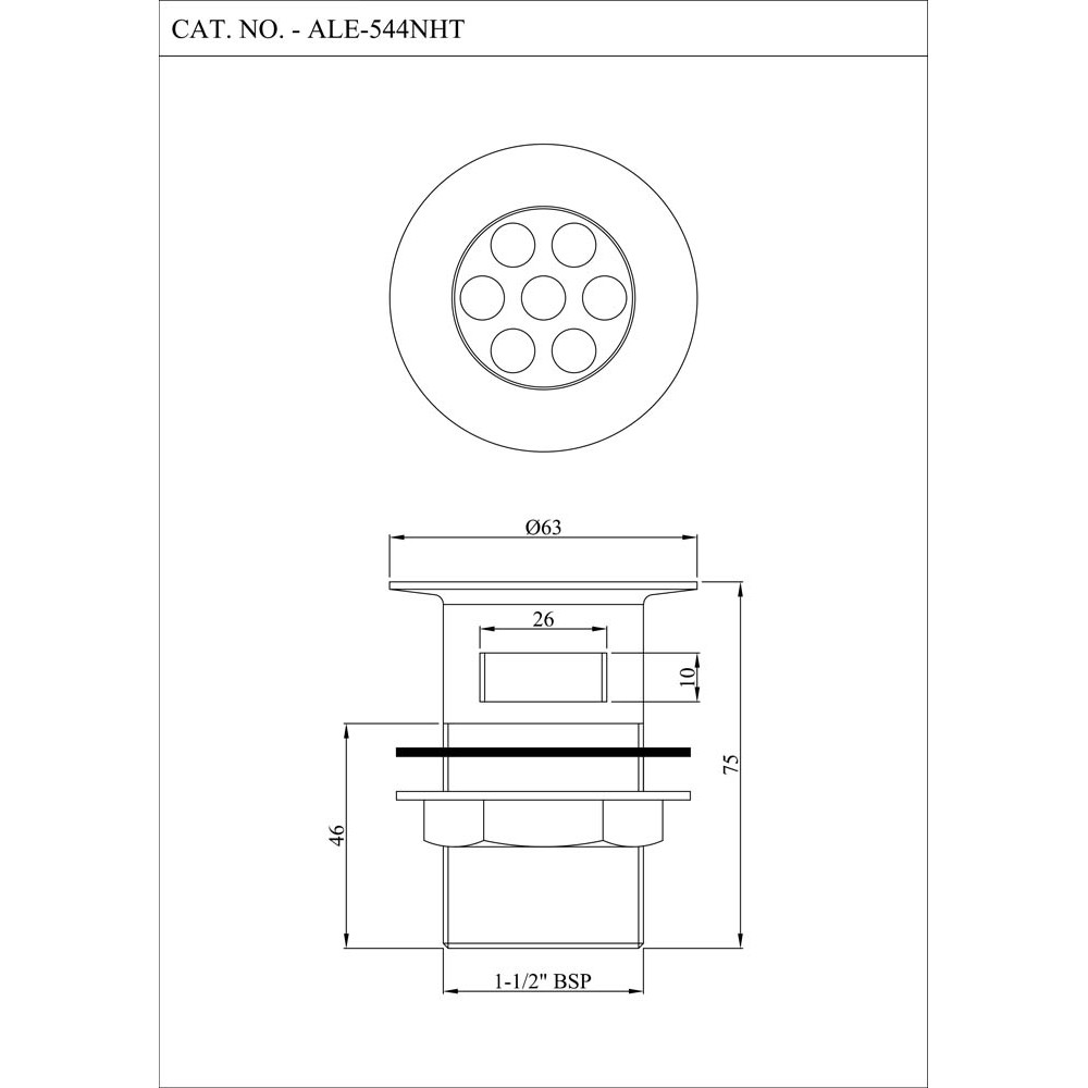 Waste Coupling Half Thread