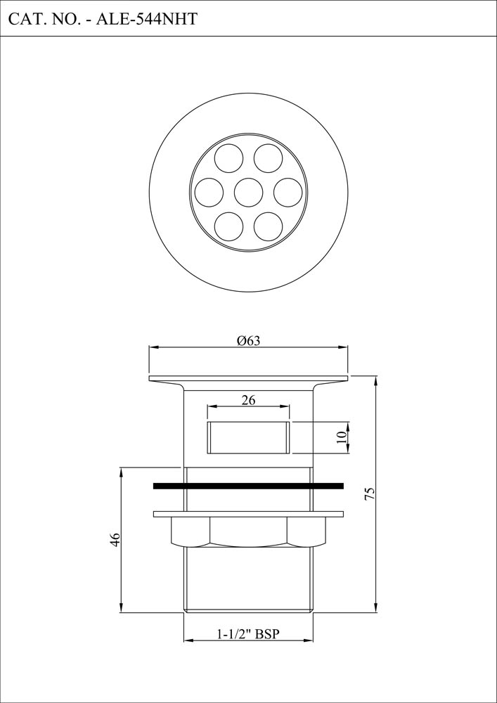 Waste Coupling Half Thread
